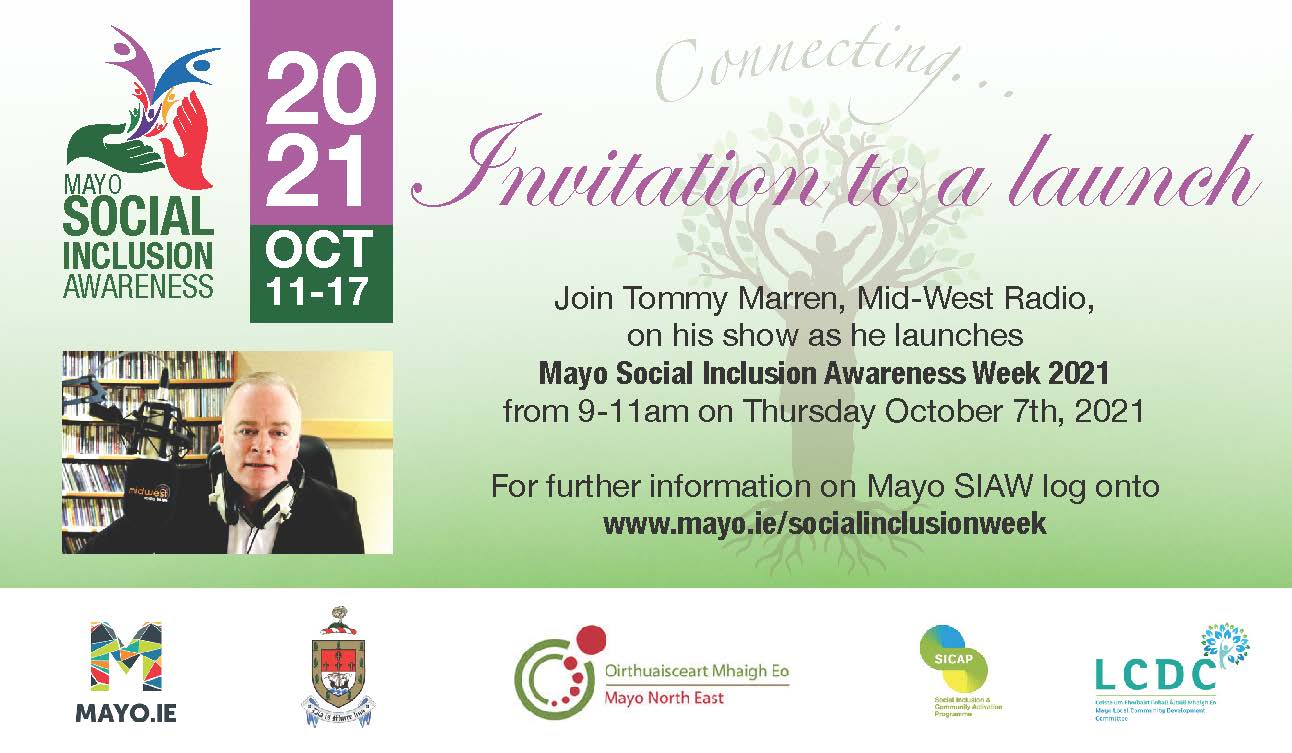 Launch of Mayo Social Inclusion Awareness Week 2021 (Press release ...